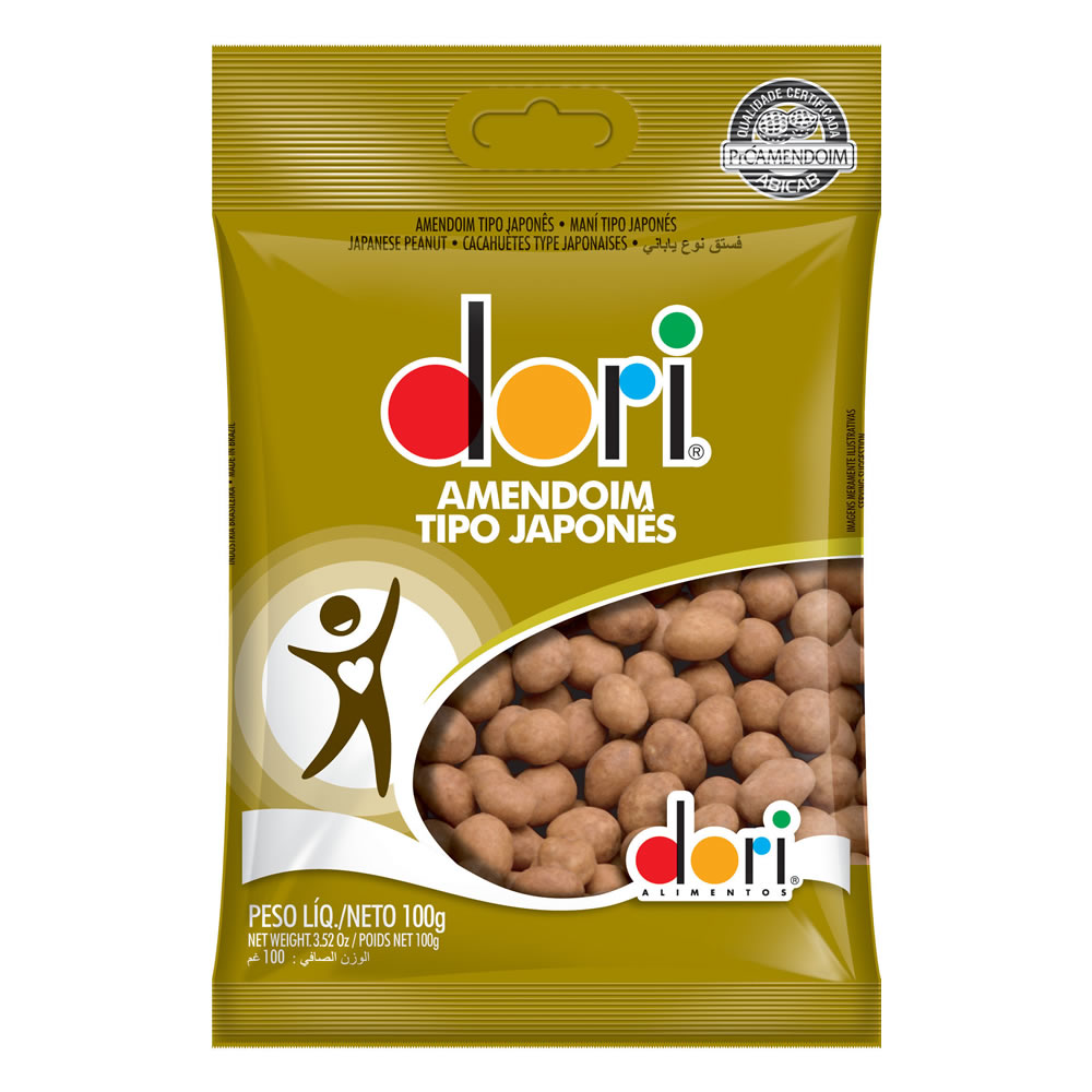 AMENDOIM JAPONES DORI 100G Distribuidora Portal Sistema De